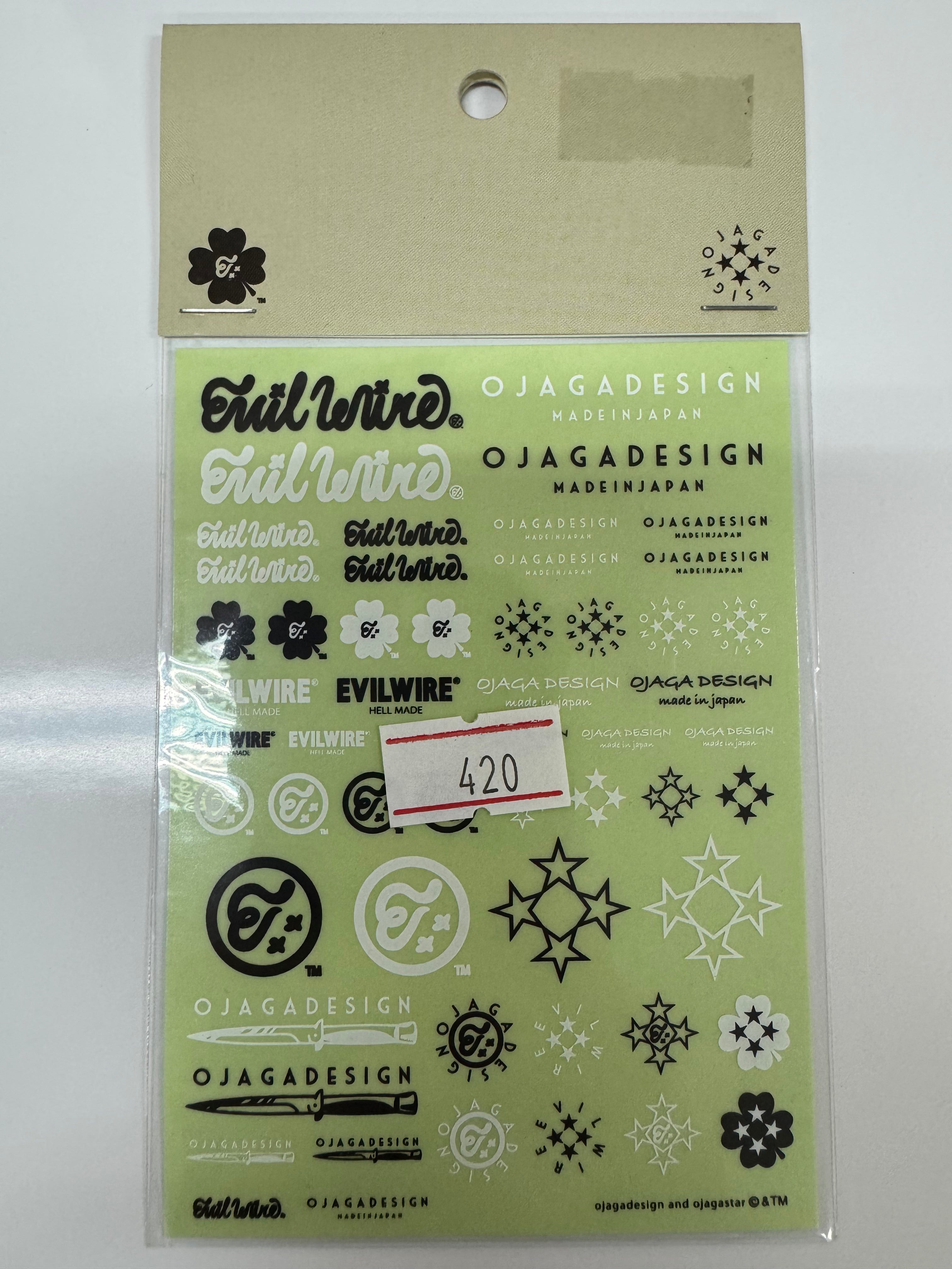 EvilWire | Ojaga Design Sticker – Apex Glory Hobby Shop Inc.