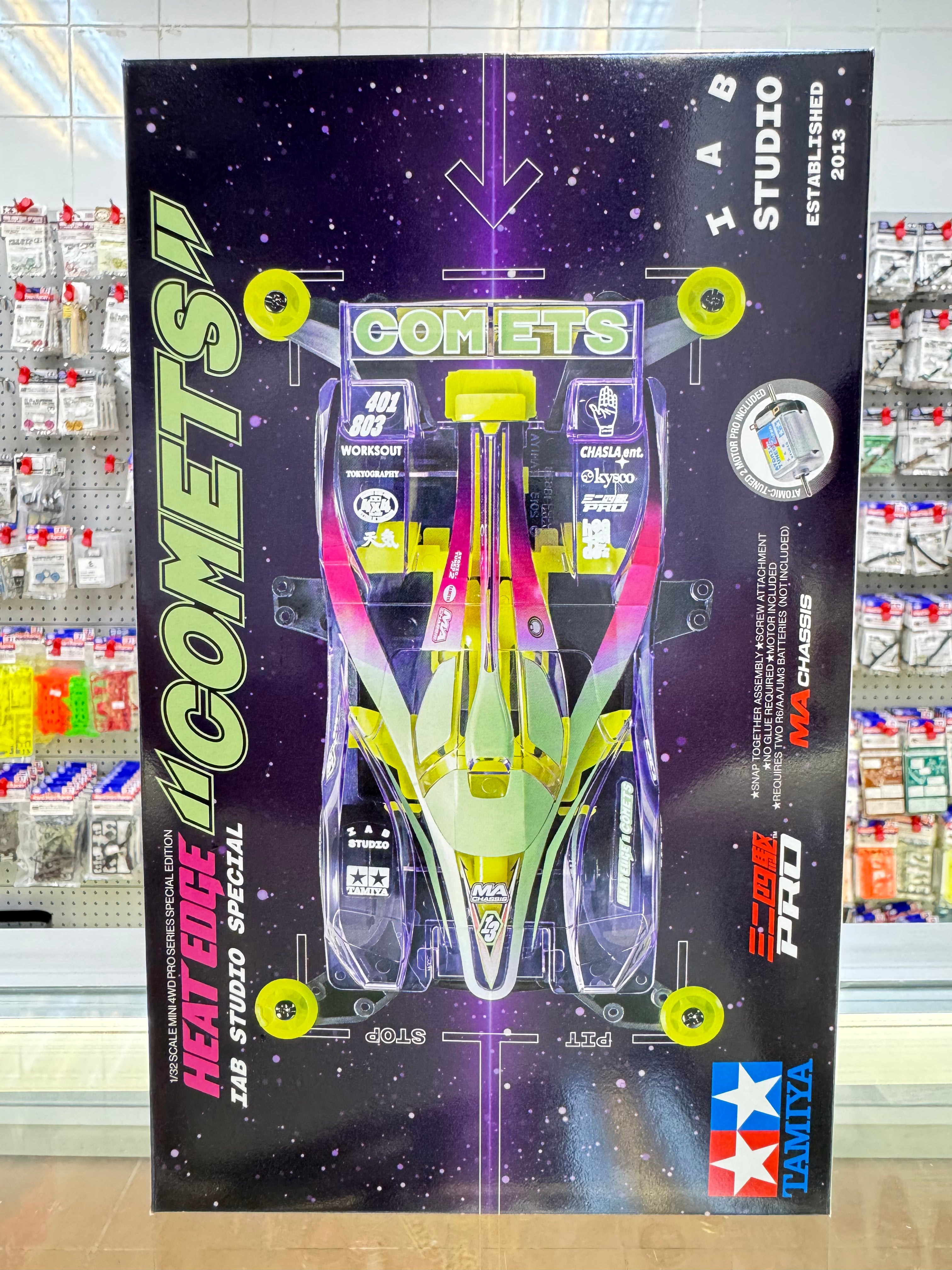 Tamiya 92459 Heat Edge “COMETS” IAB Studio Special – Apex Glory Hobby ...